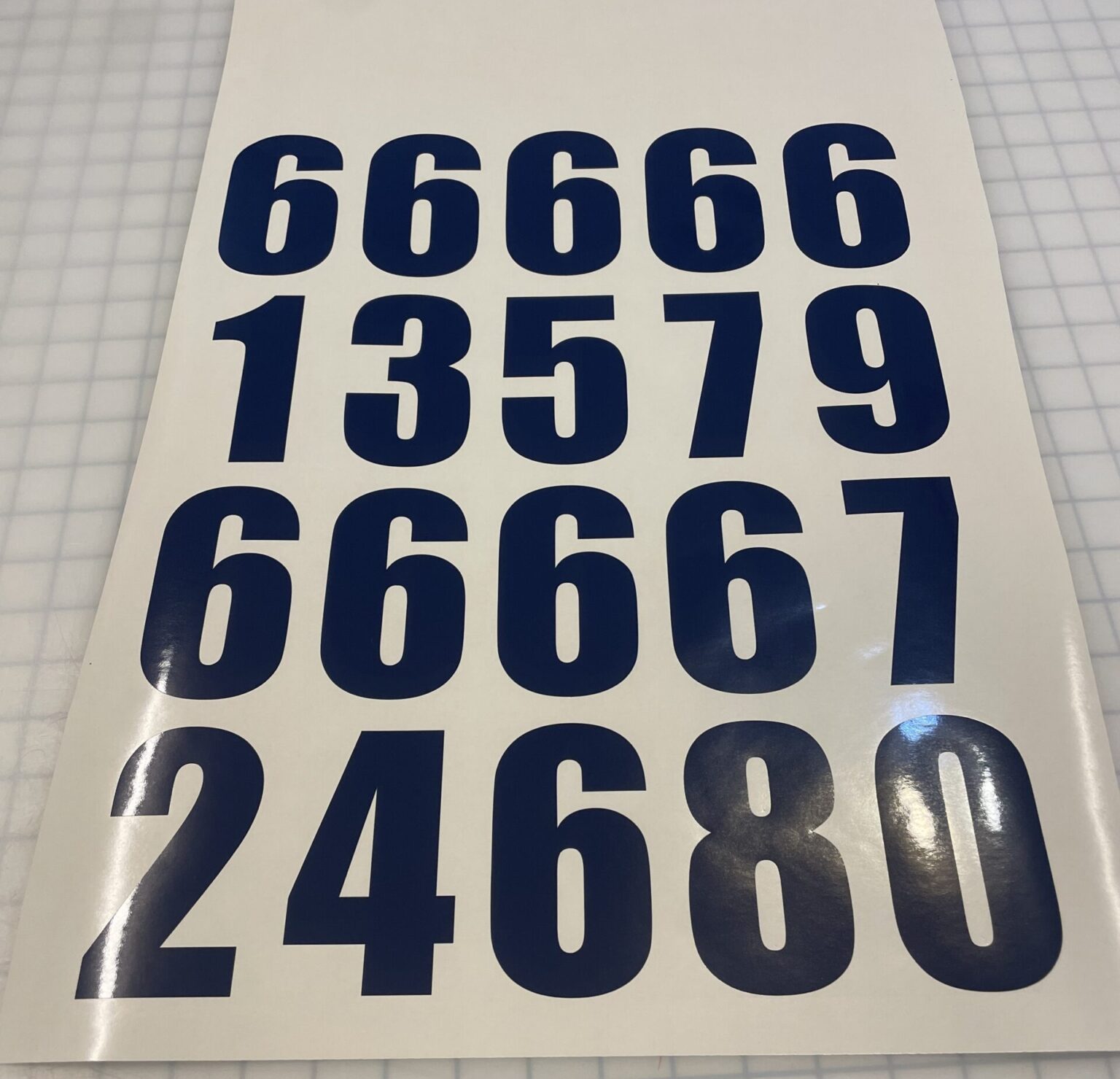 Self Storage Door Numbers Only (Not Transfer Taped) – Self Storage ...