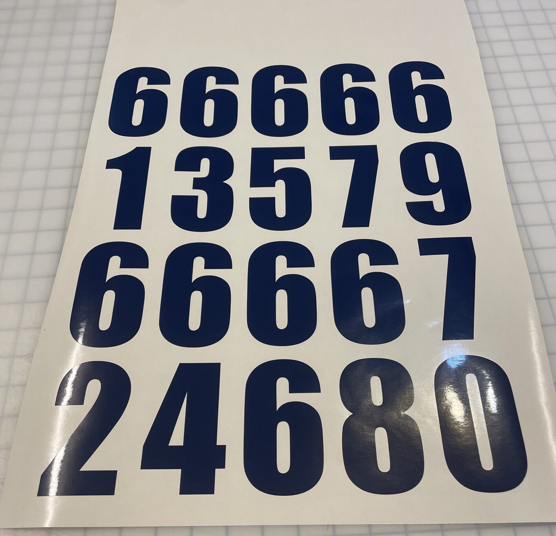 Self Storage Door Numbers Only (Not Transfer Taped) – Self Storage ...